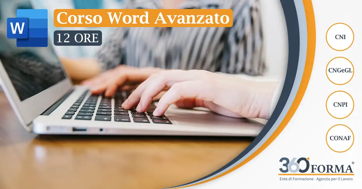 Corso Word Avanzato per Professionisti - 360 Forma